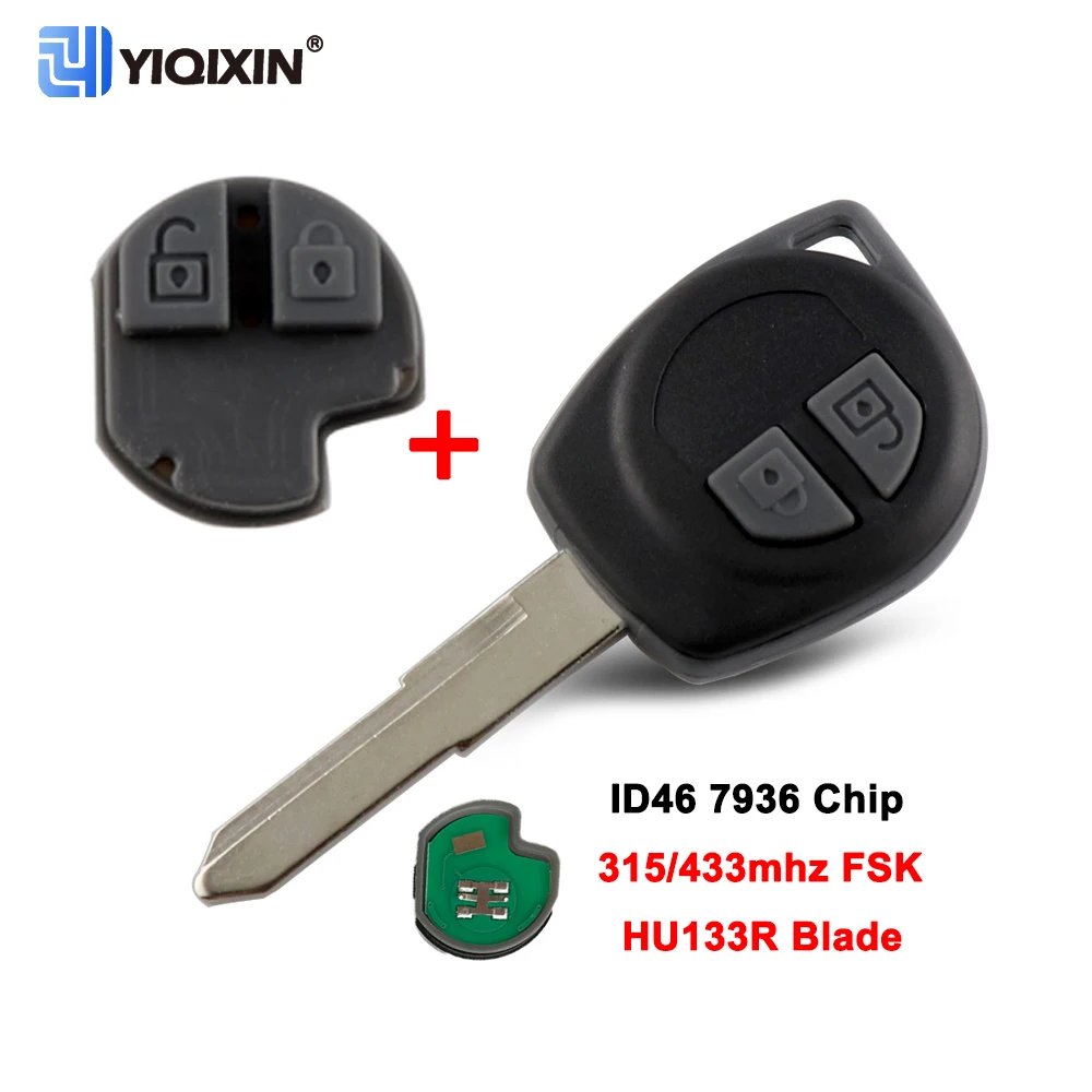 YIQIXIN-FSK-ID46-Car-Key-For-Suzuki-Vauxhall-Agila-Splash-Swift-Liana ...
