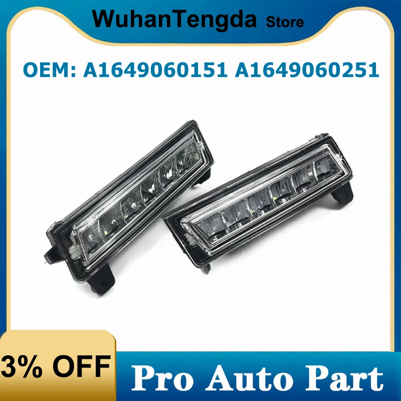 A1649060151-A1649060251-Front-LED-Bumper-Daytime-Running-Light-for ...