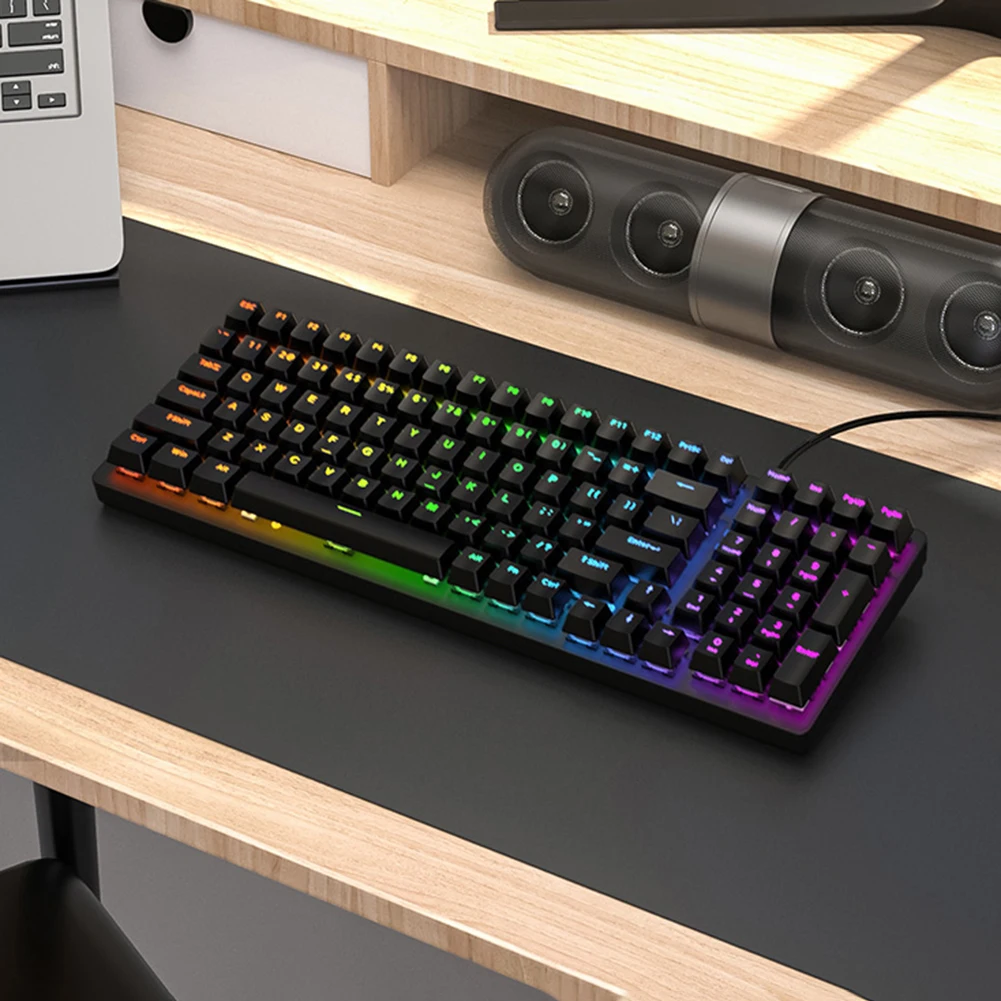 Mechanical Keyboard Gaming Keyboard Machenike K3 USB Type-C Wired ...