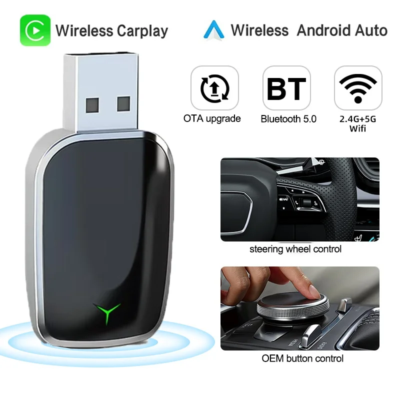 2025 New Upgrade CarPlay Box Stable Wireless Smart Connection Instant ...