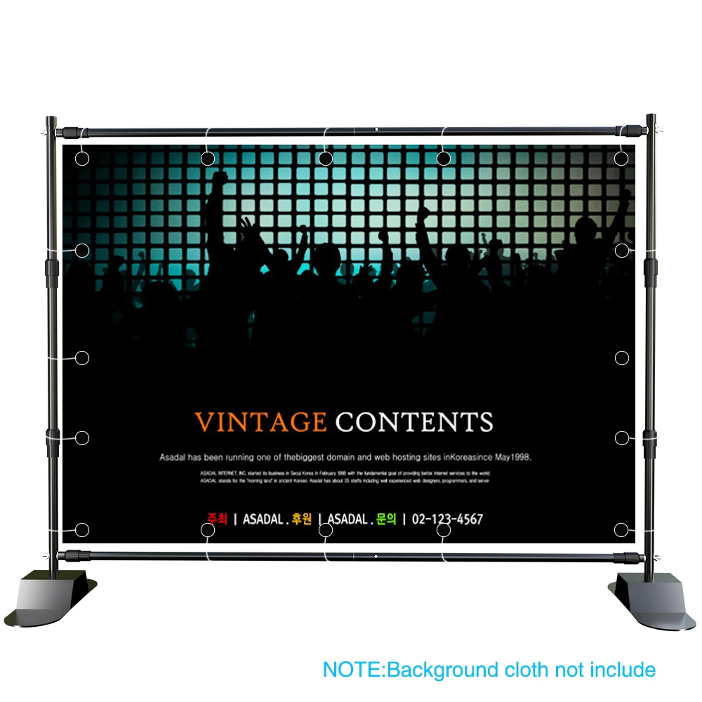 2.4x3M Versatile Heavy Duty Backdrop Stand Photo Frame Photography ...