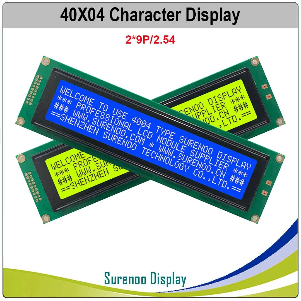 404-40X4-4004-Character-LCD-Module-Display-Screen-LCM-Yellow-Green-Blue ...
