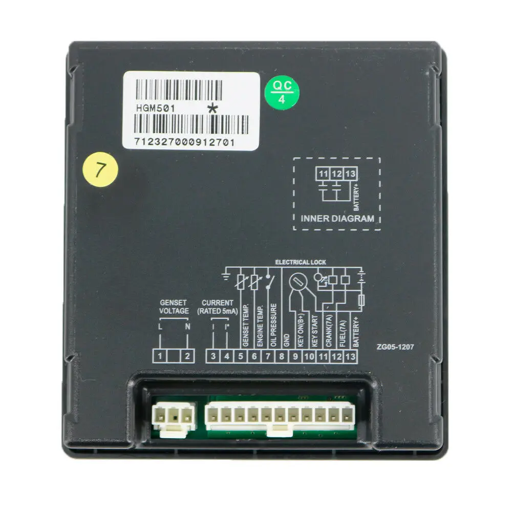 Hgm501 Smartgen Automatikus Genset Vezérlő Modul Motorvezérlő Panel ...