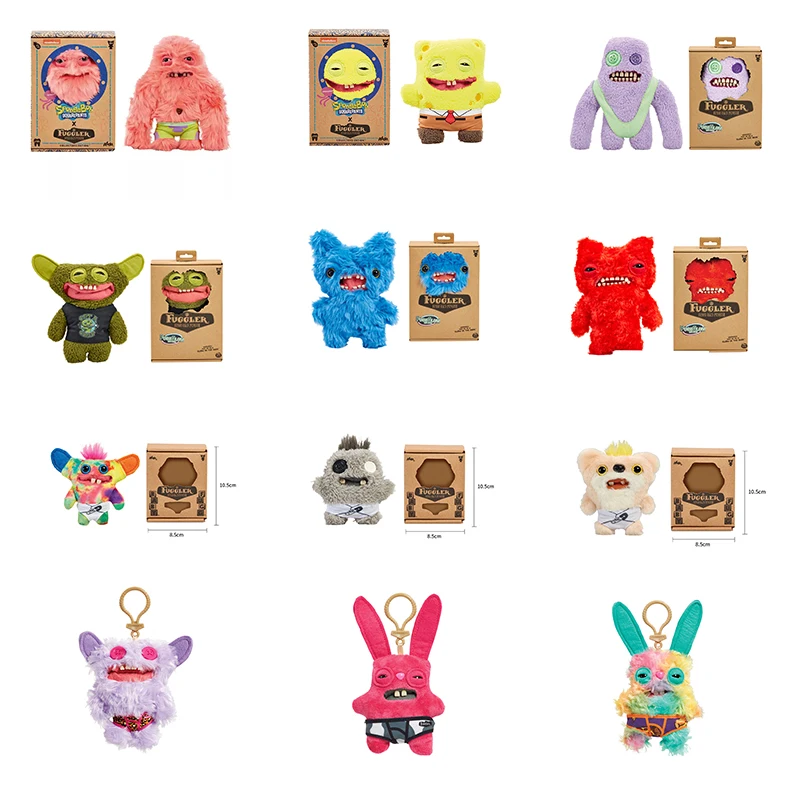 Fuggler Plush Ugly Monster FuggGlow Edition Stuffed Toy Glow in the ...