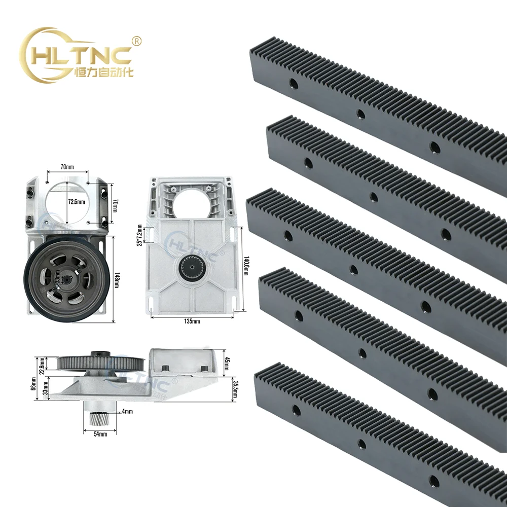 Gearbox Hole Transmission Shaft | Spur Gear Rack Mod 1 | Rack Gear ...