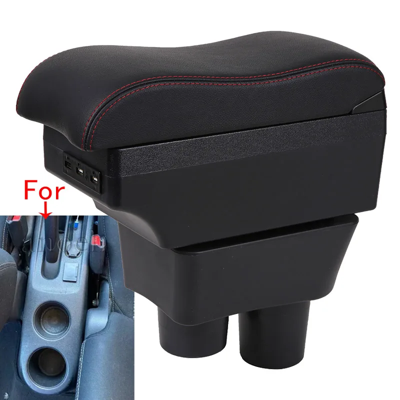 For-Nissan-Almera-Armrest-Box-For-Nissan-Versa-Rotatable-Car-Armrest ...