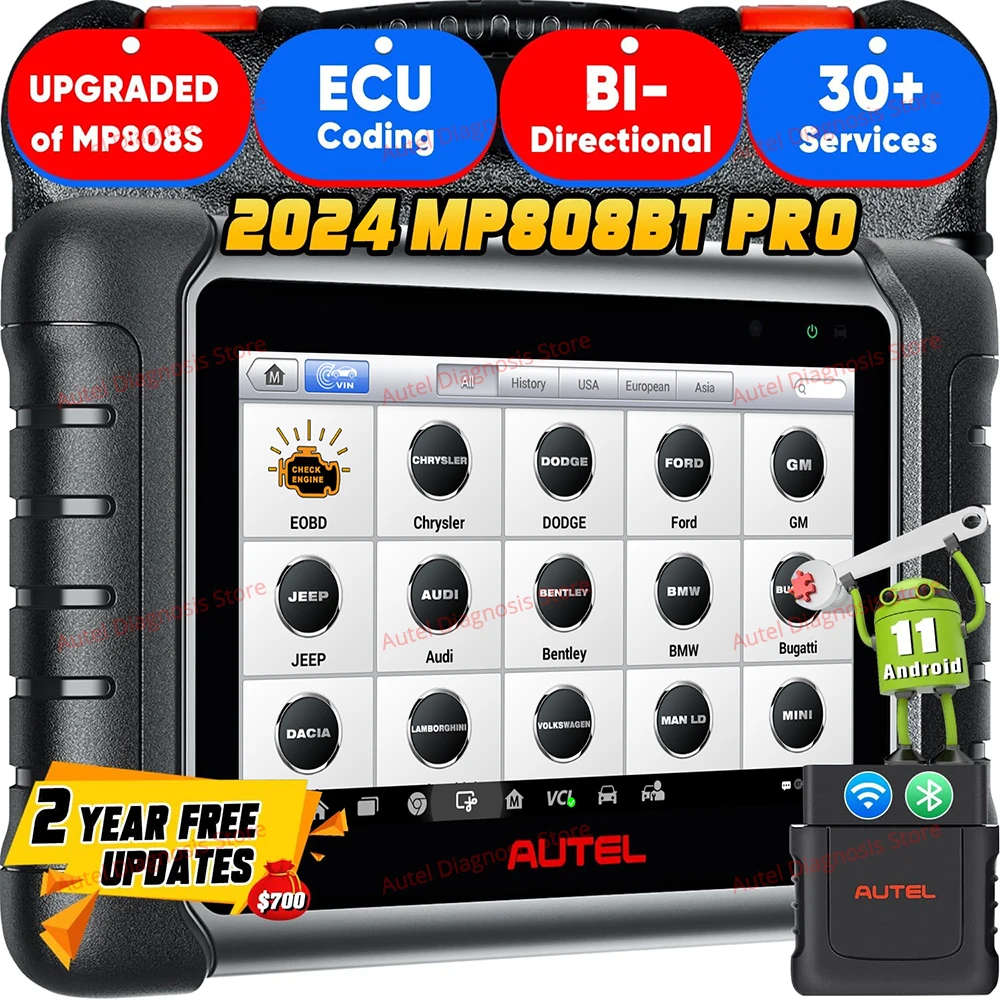 Autel-MaxiPRO-MP808BT-PRO-Code-Reader-OBD2-Diagnostic-Scan-Tools ...