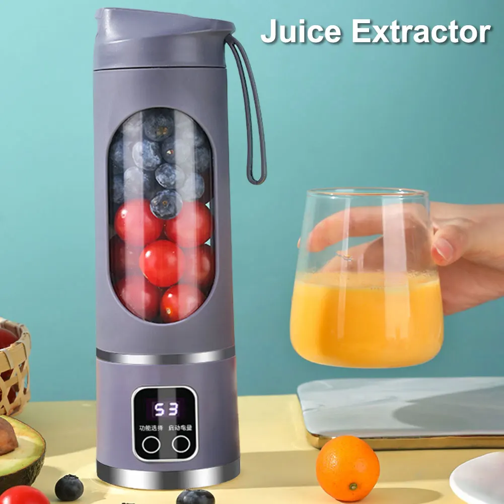 450ml-Portable-Juicer-Electric-Juicer-Cup-USB-Rechargeable-Juice ...