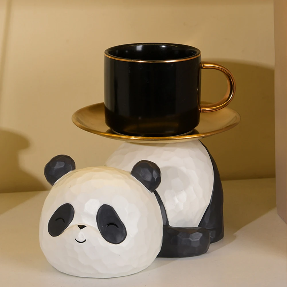 Panda Key Storage Bandeja Escultura Animal Criativa Modelo Panda ...