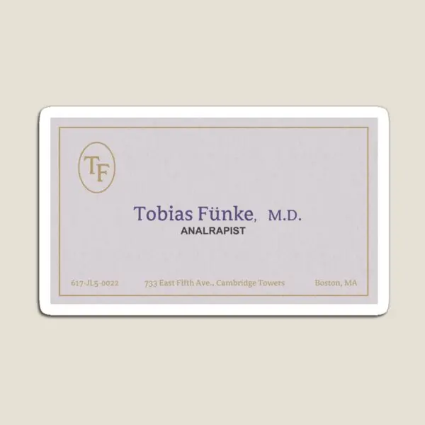 Tobias-Funke-Analrapist-Magnet-Children-Decor-Baby-Toy-Cute-Funny-Kids ...