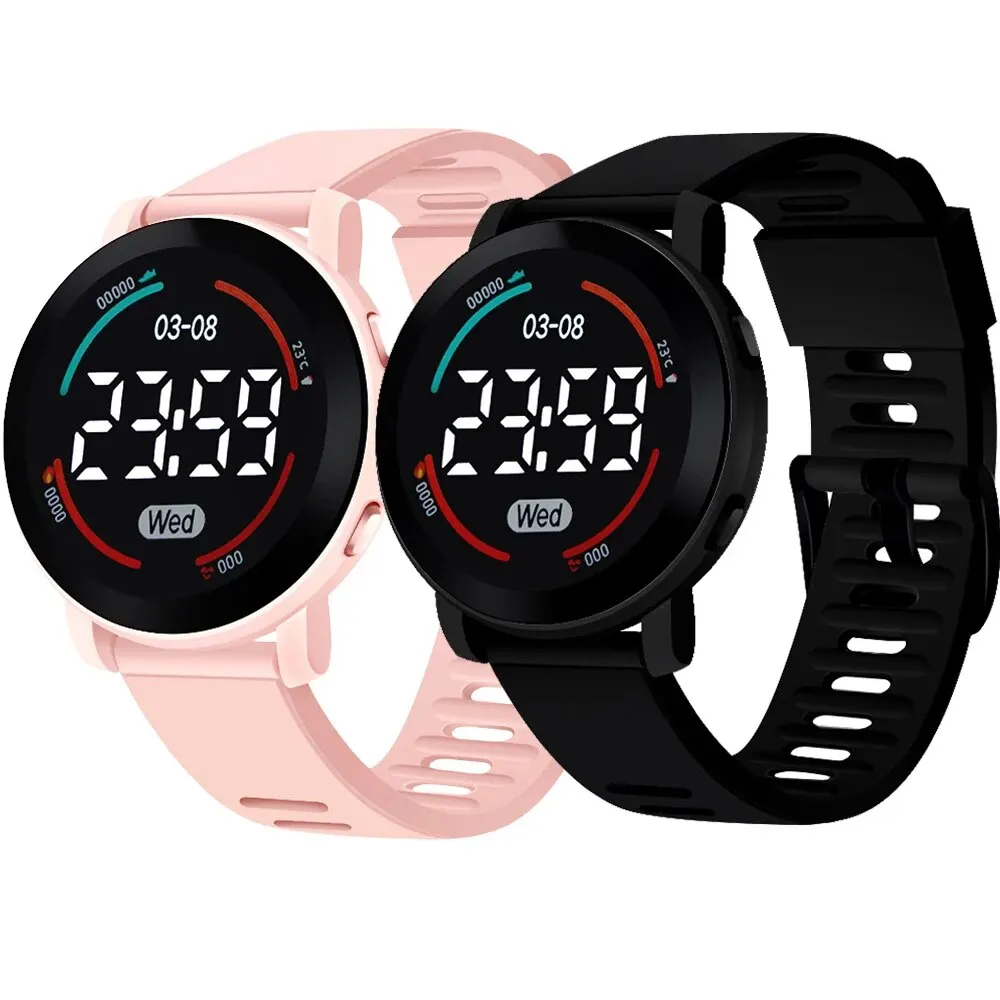Simple-LED-Digital-Watch-for-Men-Women-Waterproof-Sport-Men-s ...