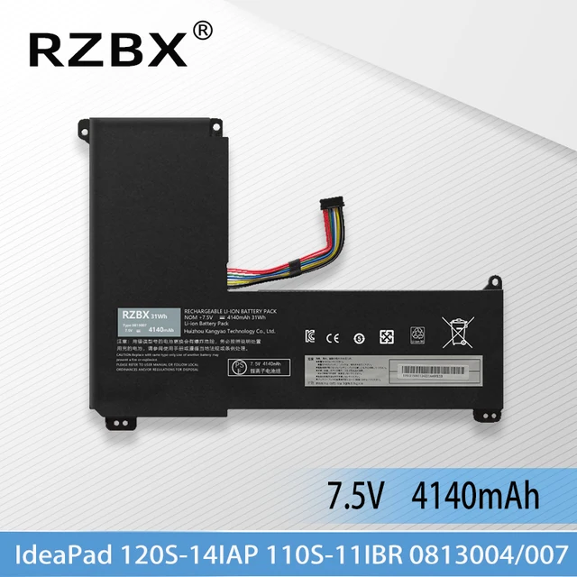 RZBX Laptop Battery For Lenovo IdeaPad 120S-14IAP 81A5 Tablet ...