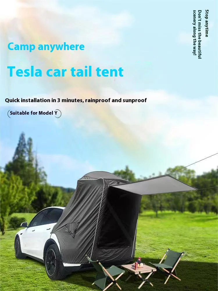 Tesla Tailgate Tent: The Ultimate Solution for Tesla Owners Who Love ...
