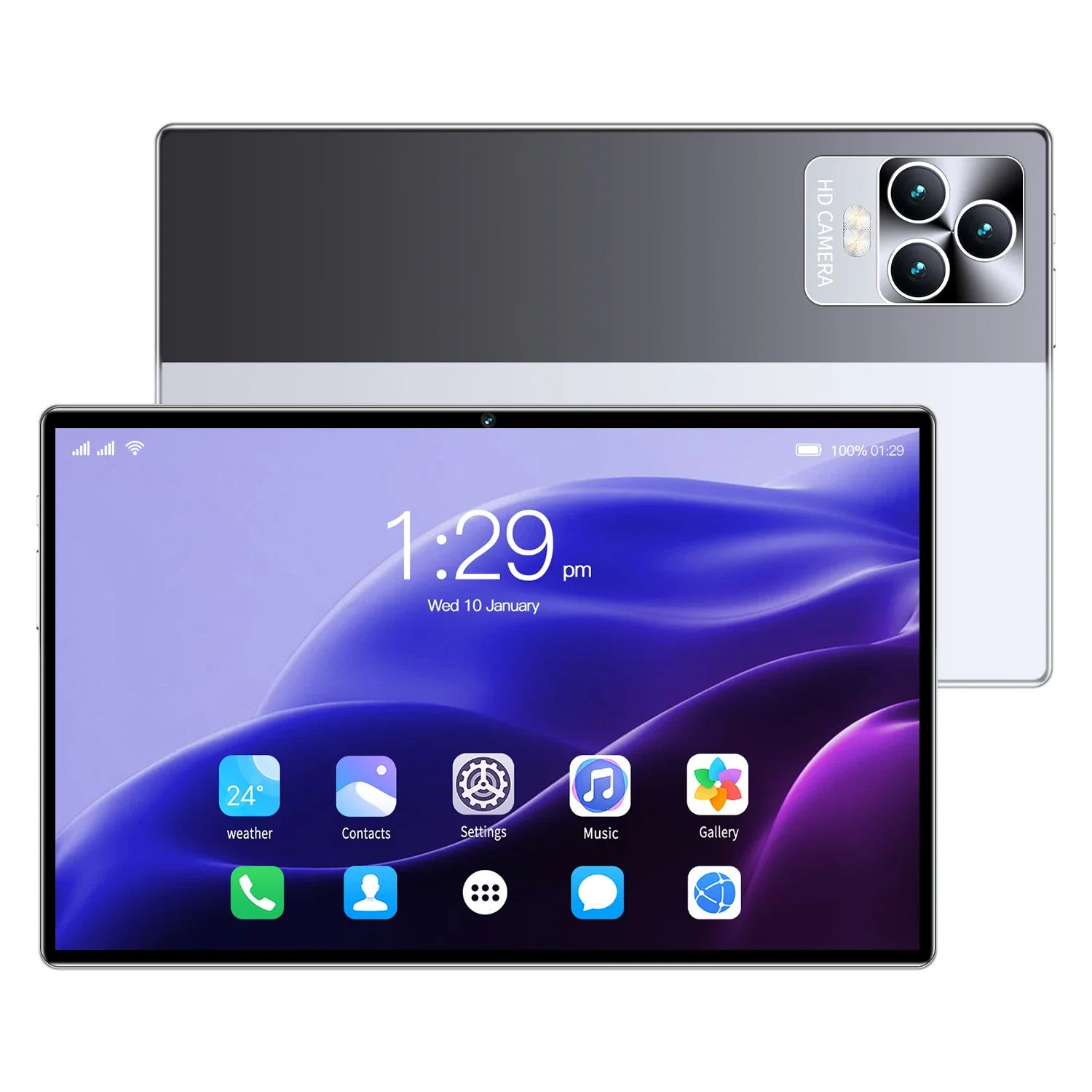 Tableta Android P70 de 10,1 pulgadas, versión global, Android 12 ...