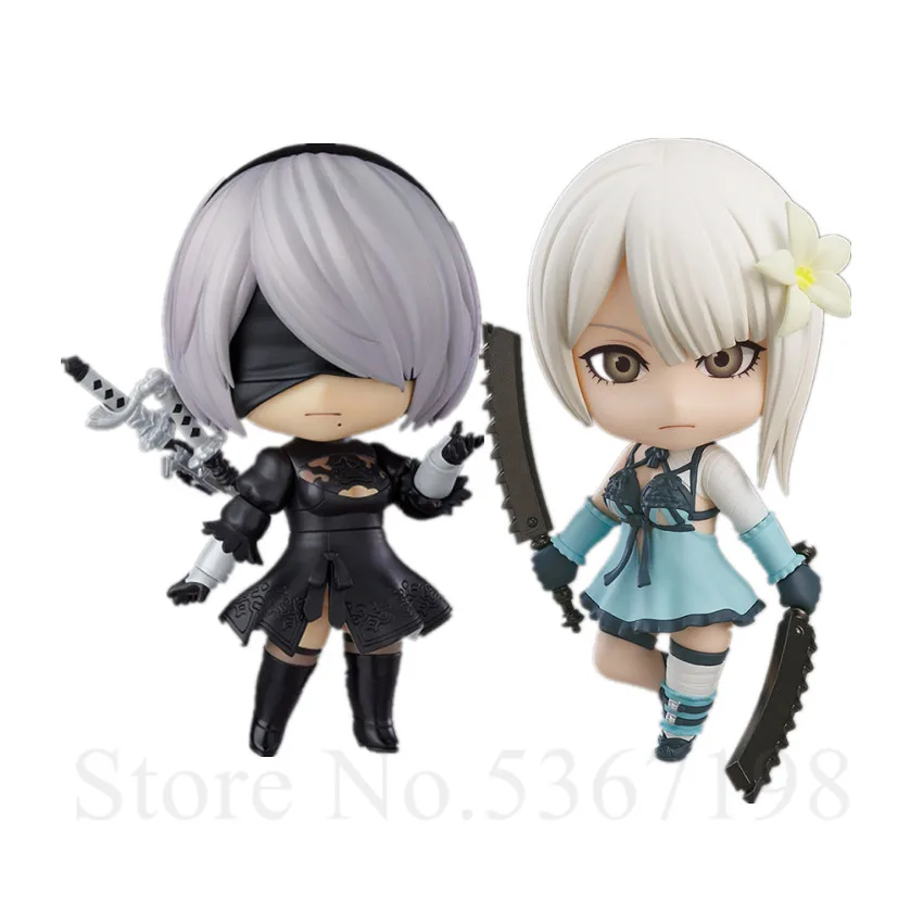 10cm NieR Automata Android 2B Action cute game Figure Dolls & Action ...