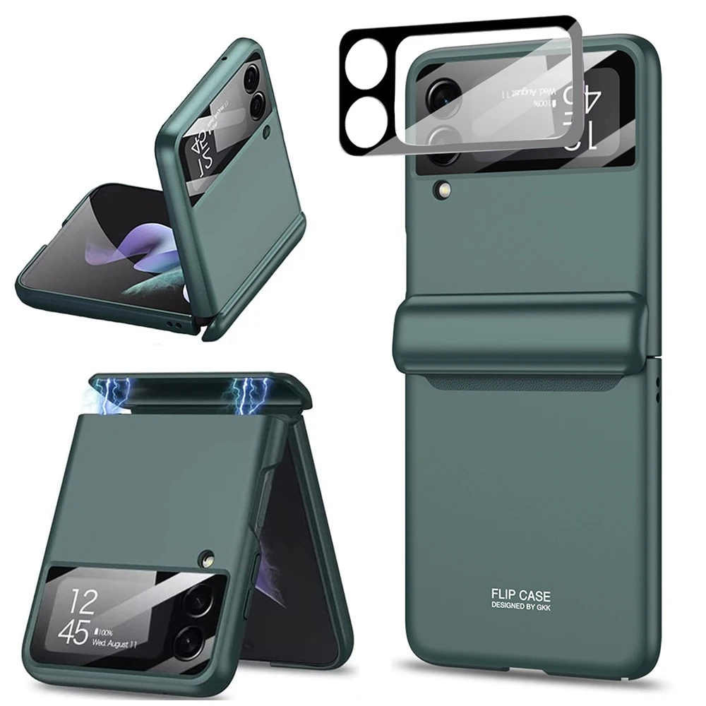 Magnetic Flip Case Galaxy | Samsung Galaxy Z Flip 4 Cover - 2023 Luxury ...