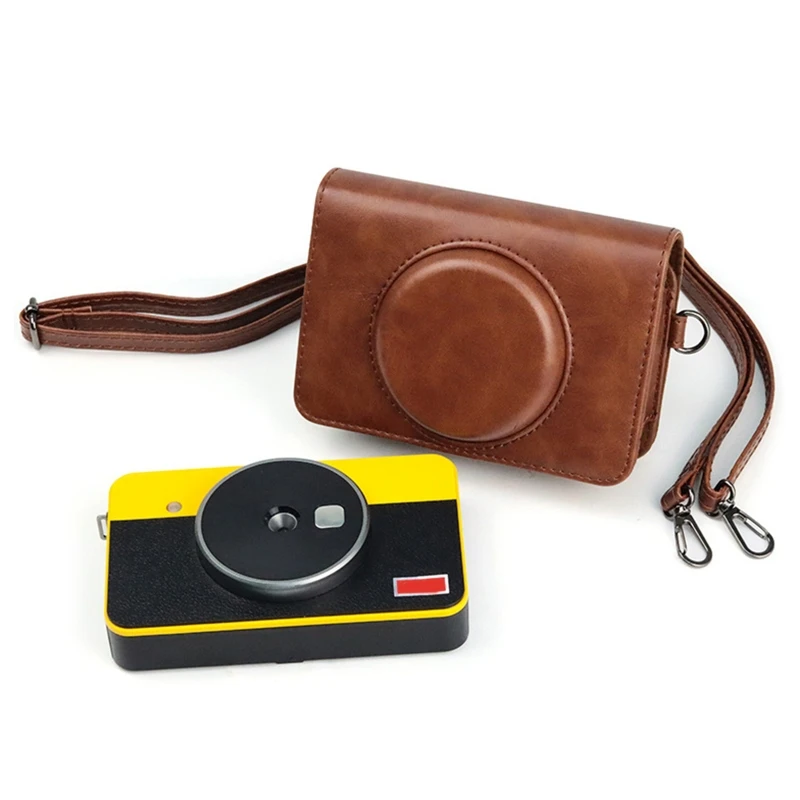 Vintage-PU-Leather-Camera-Case-Protective-Camera-Bag-with-Strap ...