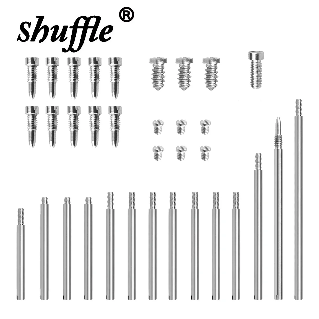 34Pcs Clarinet Repair Tool Sets Maintenance Parts Threaded Rod Screws ...
