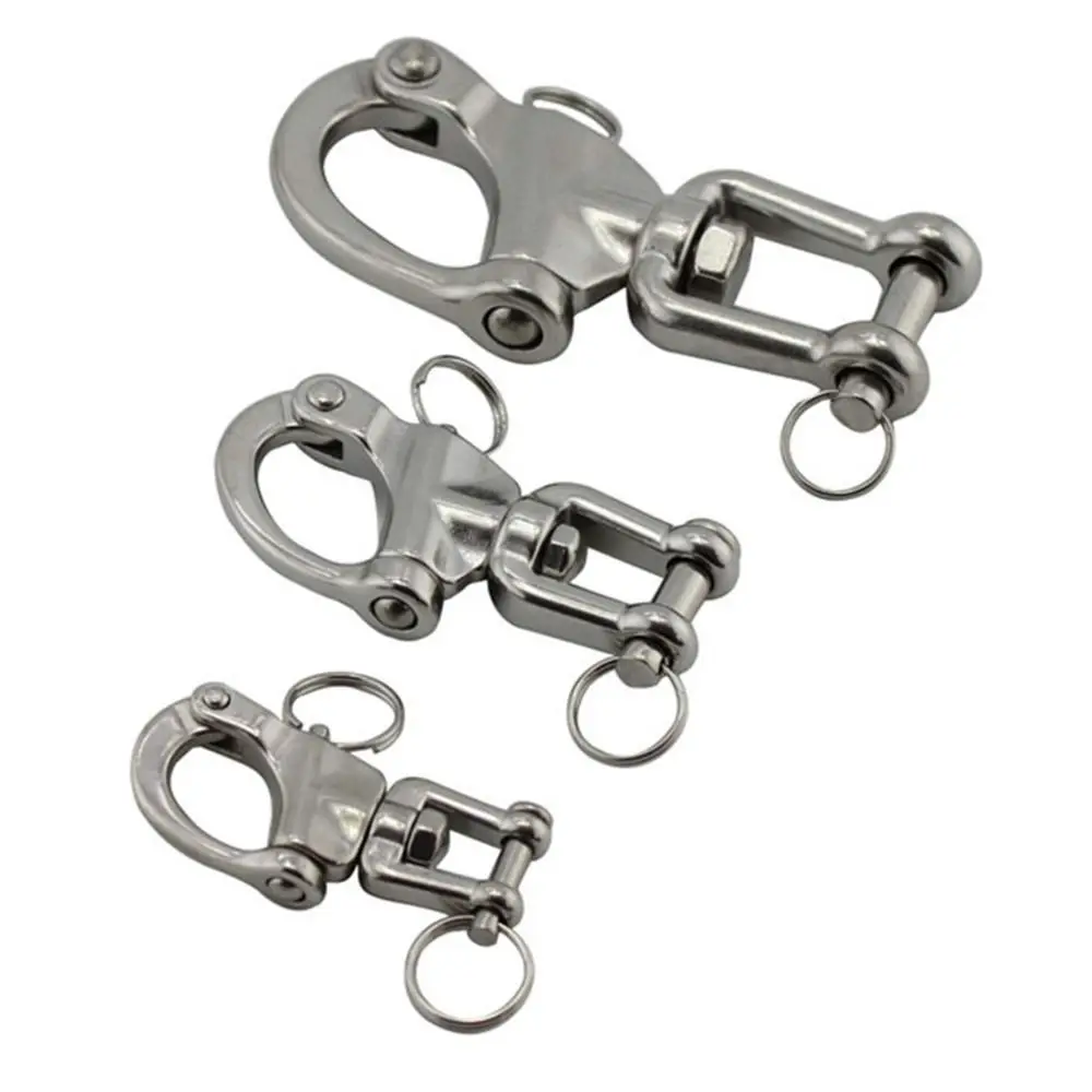 316 Stainless Steel Swivel Shackle Pair Jaw Swivel Design Snap Shackle ...