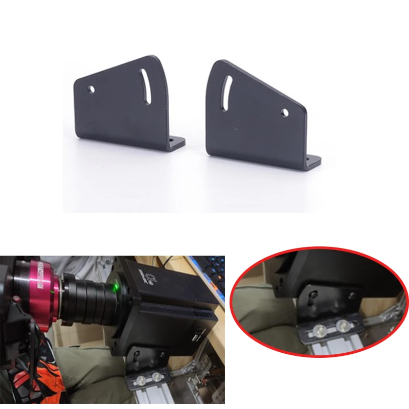 L-shaped Mounting Bracket Laser Cutting Bracket For Simagic Alpha Mini ...