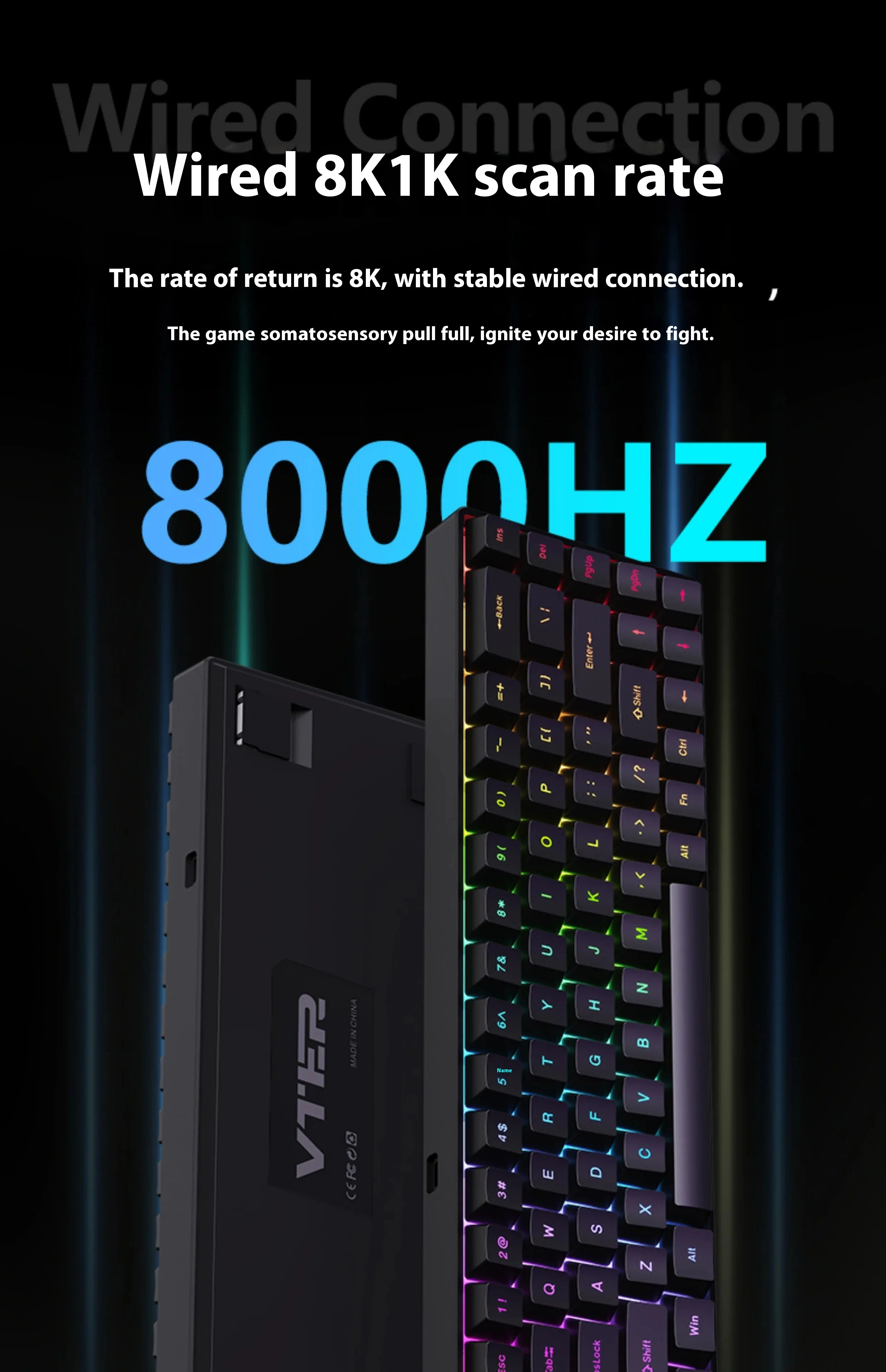 Feker Fighting68 Magnetic Switch Mechanical Keyboard | Unendingtech