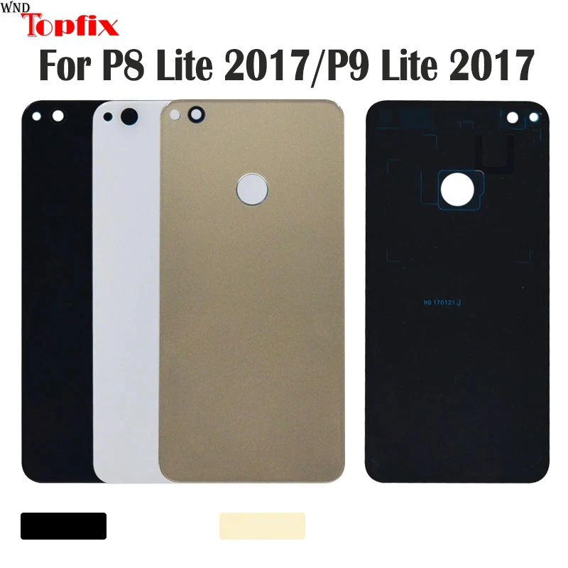 Cubierta trasera de vidrio para batería de Huawei P8 Lite 2017, cubierta trasera de vidrio para ...
