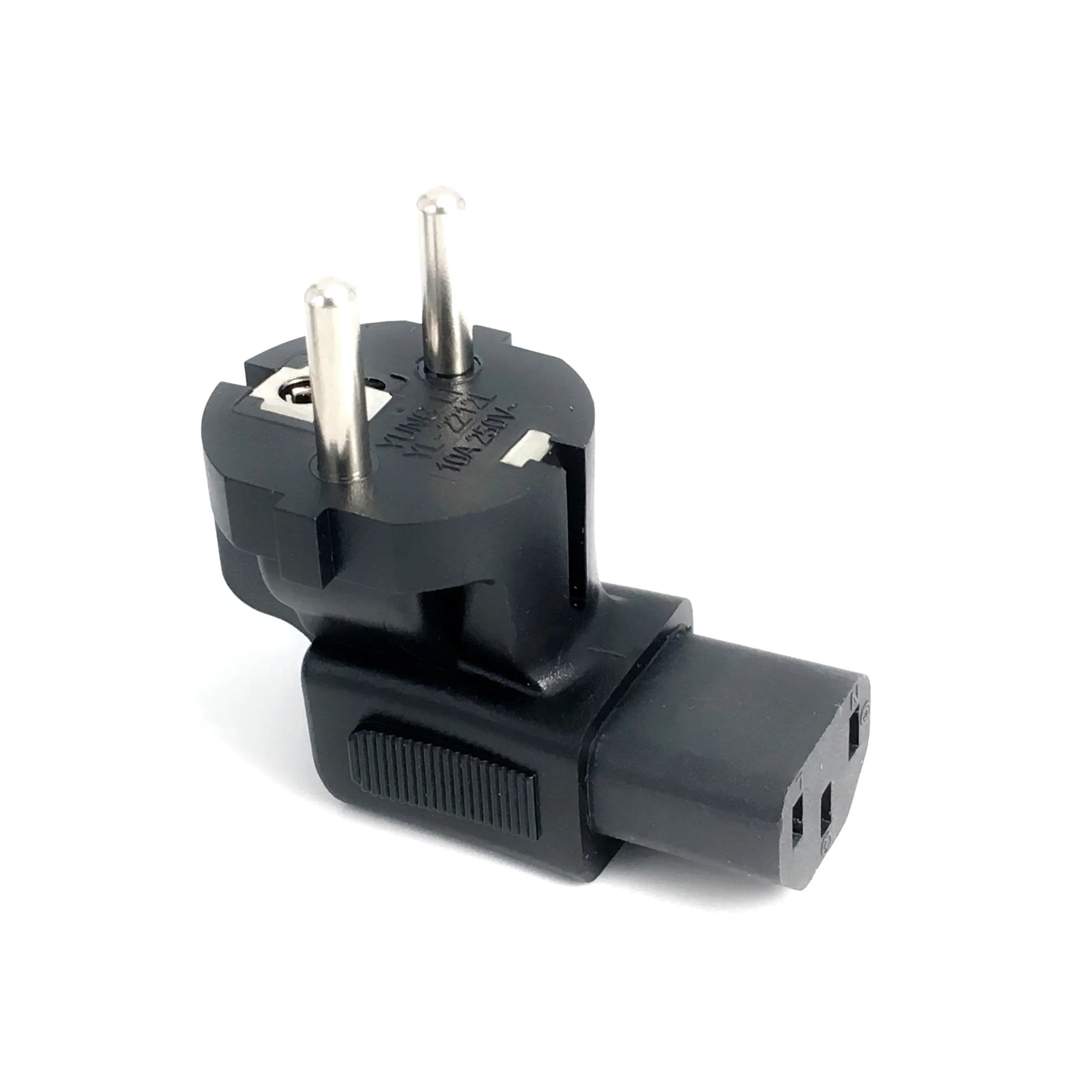 Multiprise,Adaptateur de prise à Angle droit IEC320 C13 à 3 broches ...