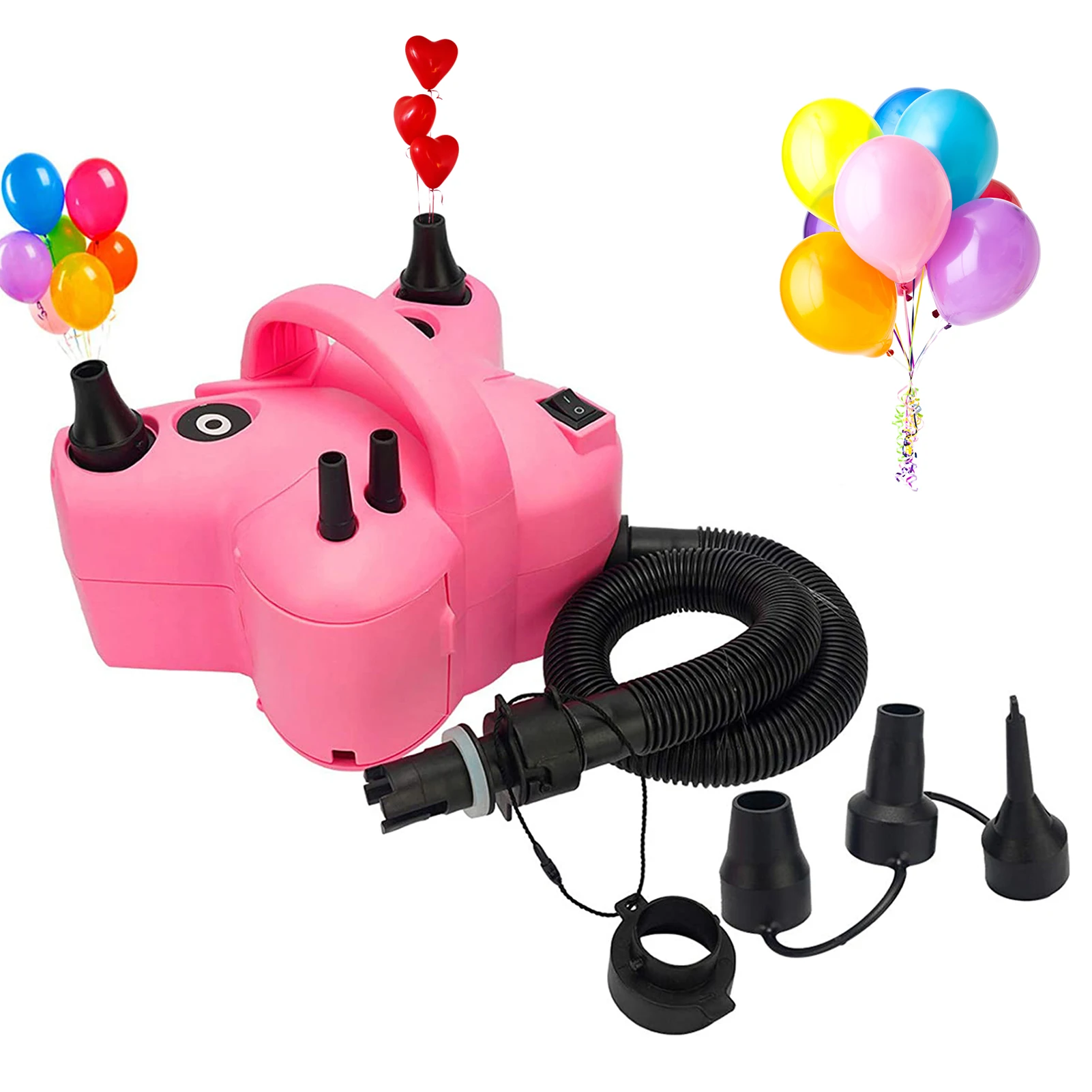Automatic Electric Balloon Iator Portable Air Pump And Balloon Double ...