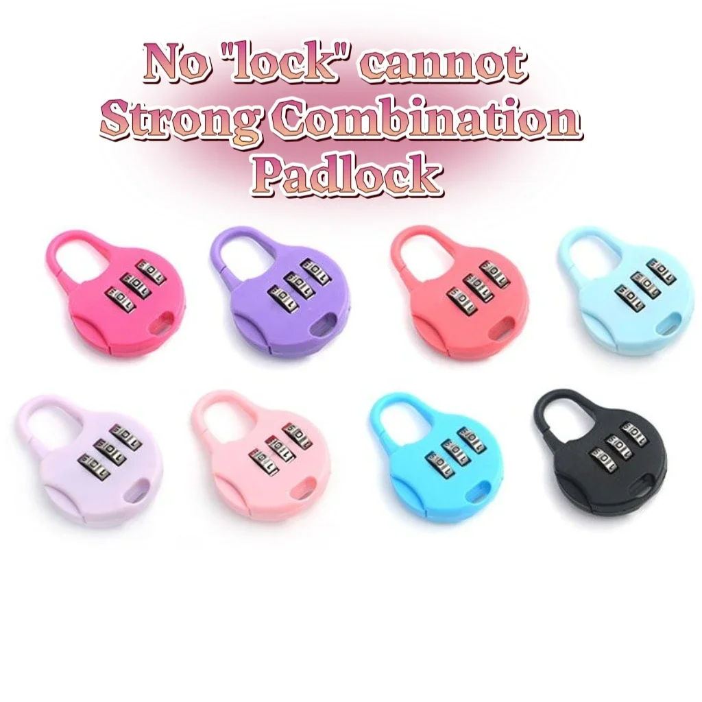 3-Digit-Combinations-Padlock-Zinc-Plastic-Password-Padlock-for-Computer ...