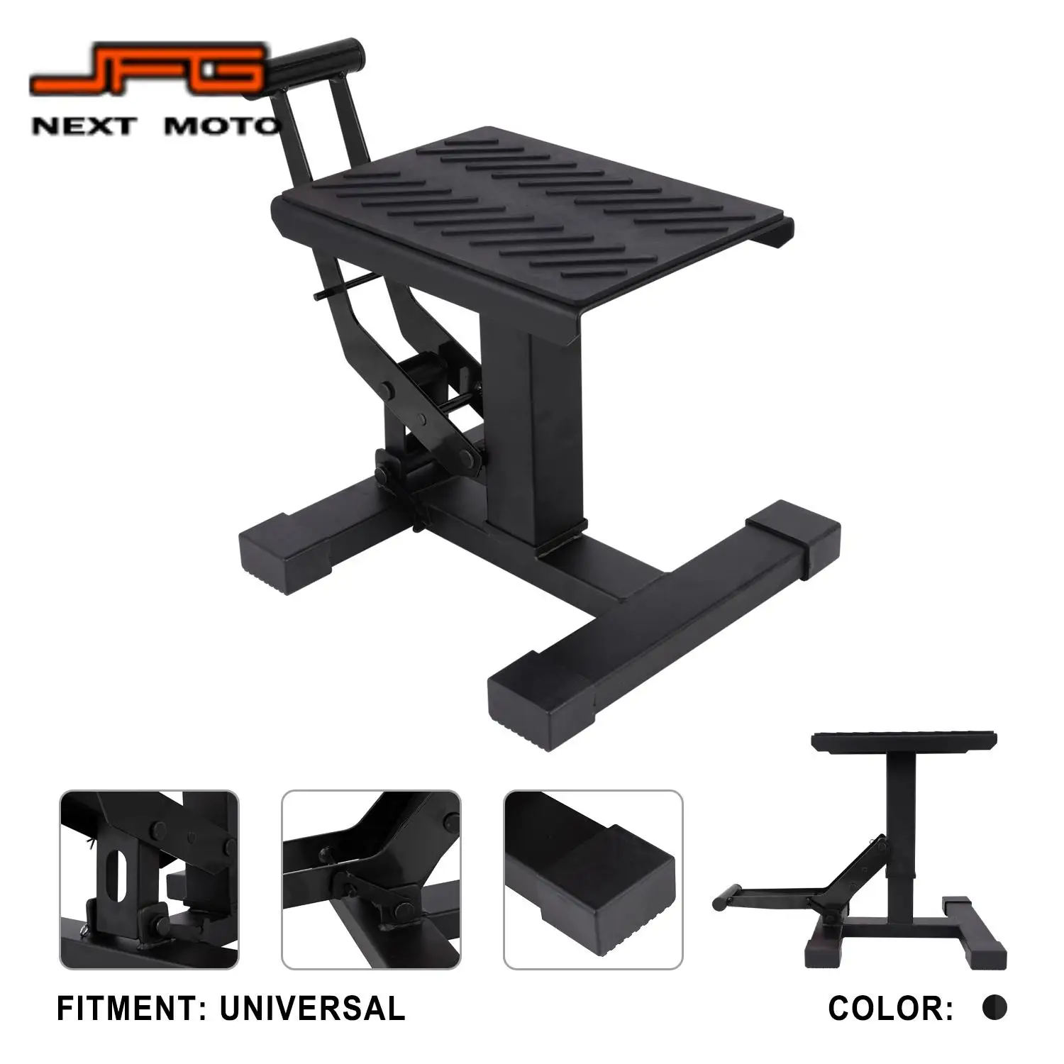 Motorcycles Lift Stand Electric Dirt Bike Repair Stool Universal For ...