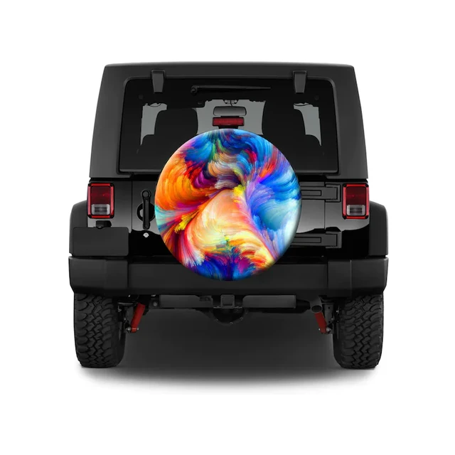 Abstract Jeep Wrangler