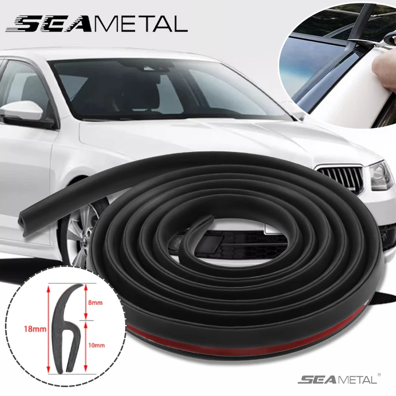 SEAMETAL-Front-Windshield-Car-Sealing-Strip-h-Type-2m-Car-Roof-Window ...