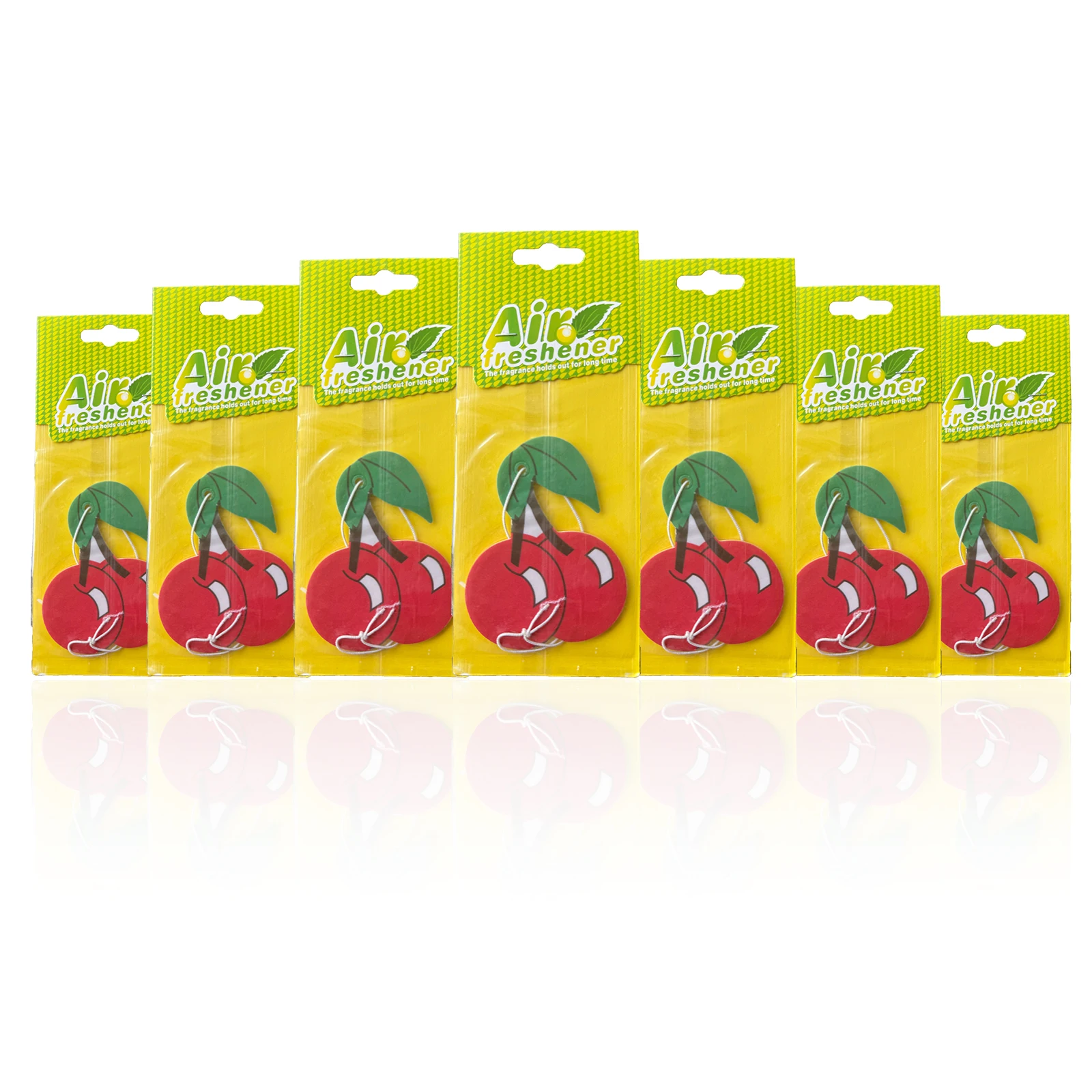 5/20pcs Cherry Scent Car Air Freshener, Natural Tea-Scented Paper, Car ...