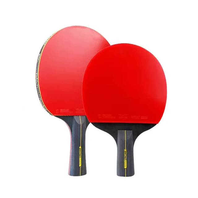 2PCS Professional 6 Star Table Tennis Racket Ping Pong Racket Set ...