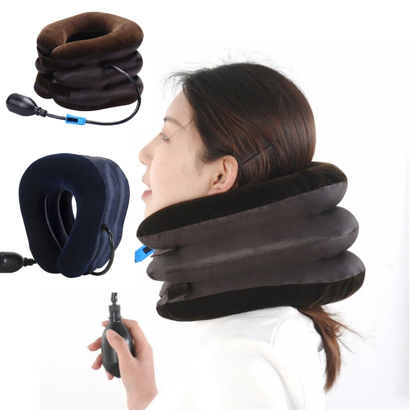 Neck-Stretcher-Inflatable-Air-Neck-Traction-Apparatus-Device-Soft-Neck ...