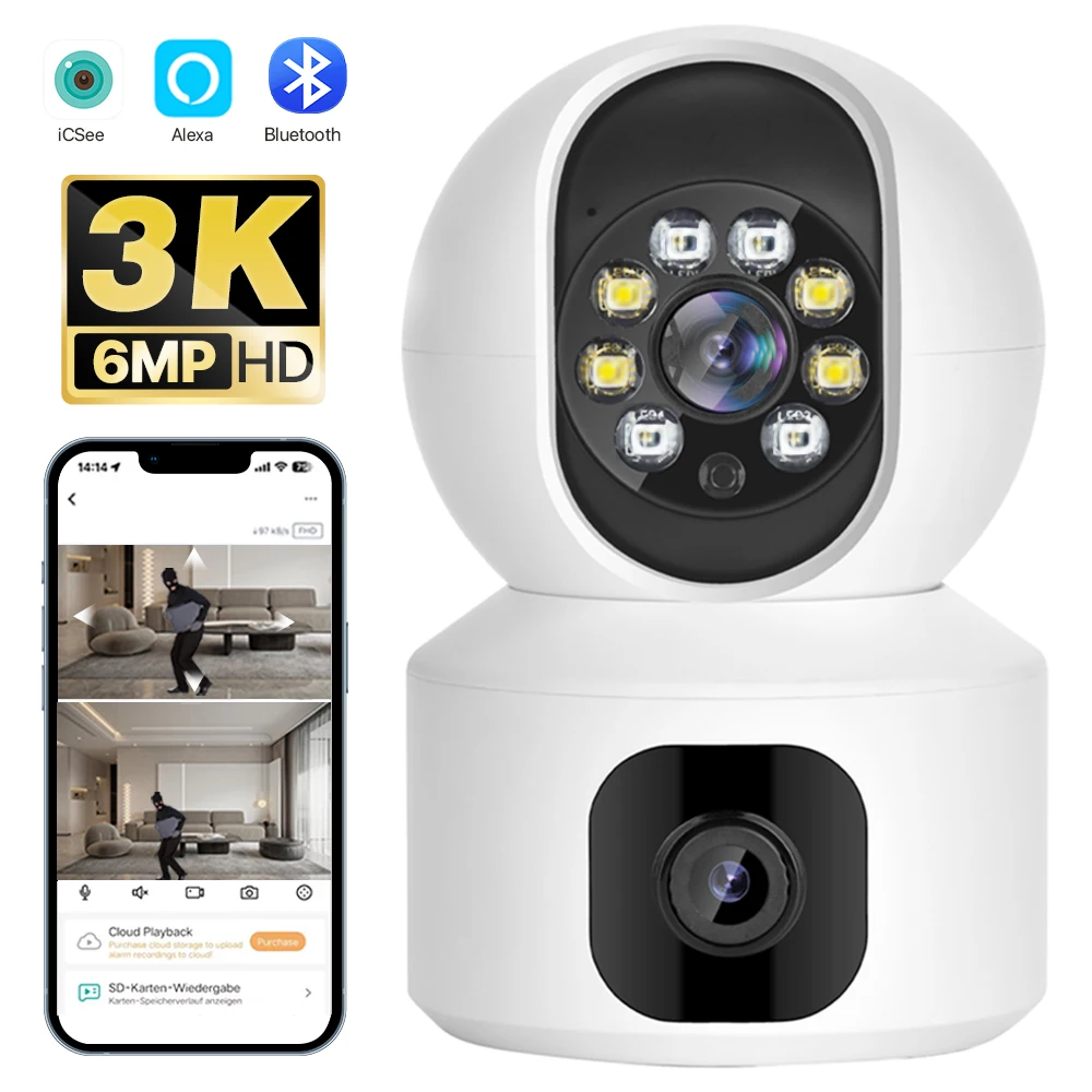 6MP-3k-Dual-Lens-PTZ-IP-Camera-WiFi-Dual-Screen-Home-Security-Camera ...