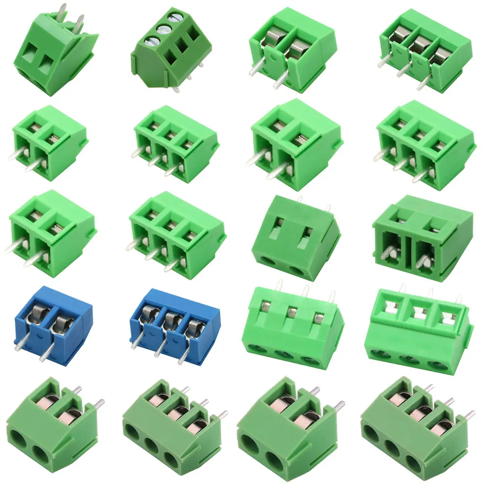KF103/126/128/301/350/396-2Pin/3Pin 2.54/3.5/3.81/3.96/5.0/7.5mm ...