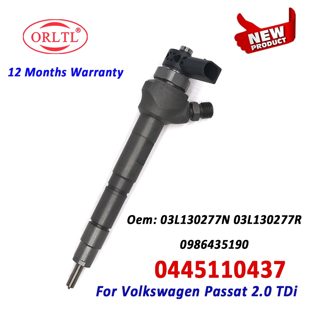 0986435190-New-Diesel-Injector-0445110437-Fuel-0445110429-03L130277N ...