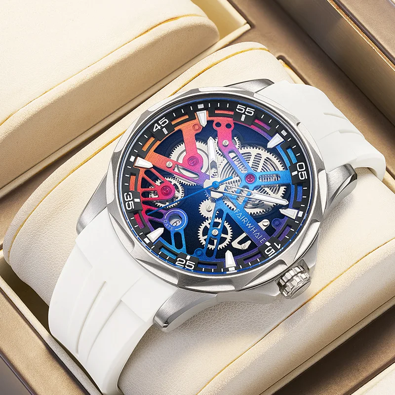 Mark Fairwhale Fashion Mechanical Watch Men's Luminous Calendar ...