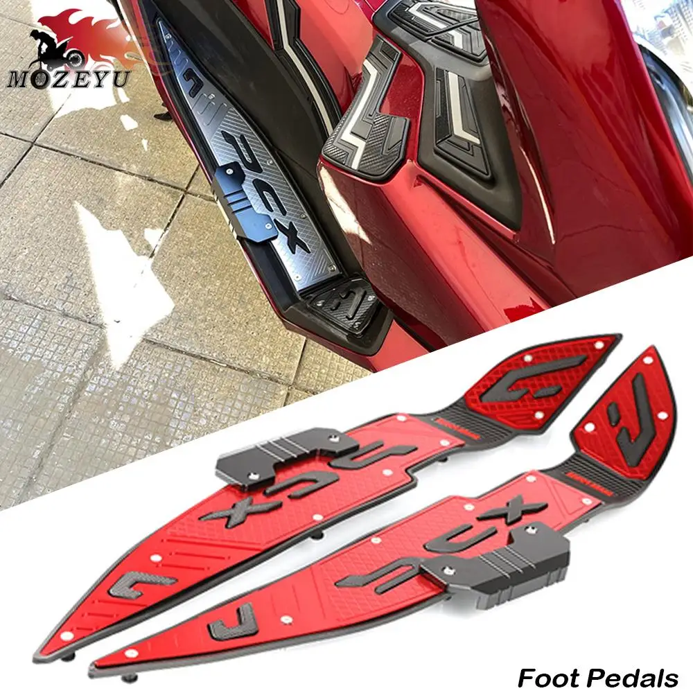Footboard-Foot-Pedals-Footrest-Foot-Steps-Pad-Footpad-For-HONDA-PCX-125 ...