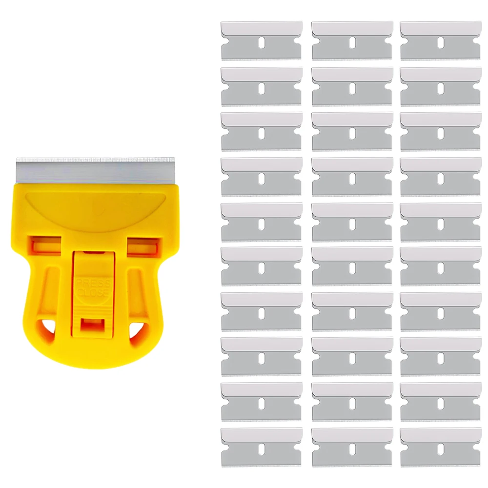 Multifunction Razor Blade Scraper Tool Hob Glass Ceramic Stove Top ...