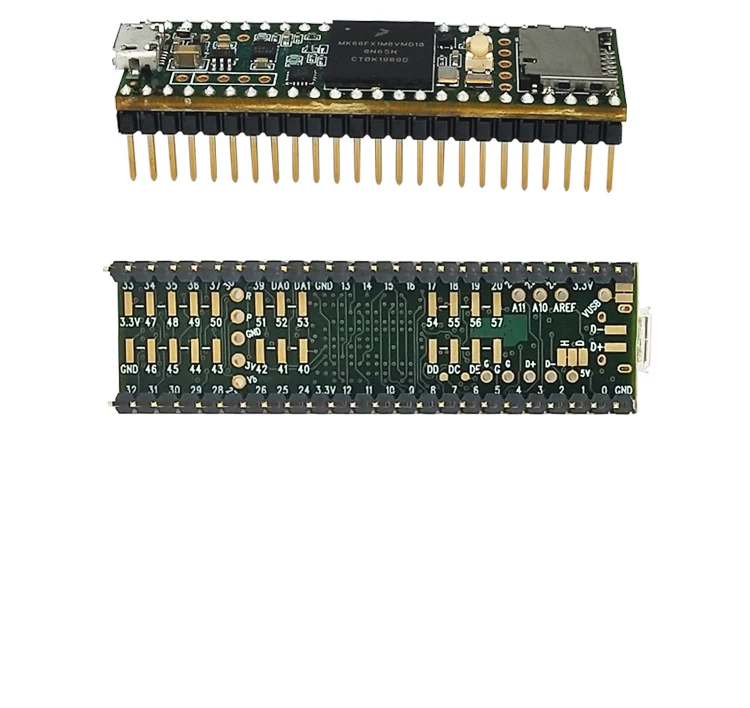 Teensy 3.6 With Headers Kinetis Mcu 32-bit Arm Cortex-m4 Embedded Evaluation Board Teensy3.6 ...