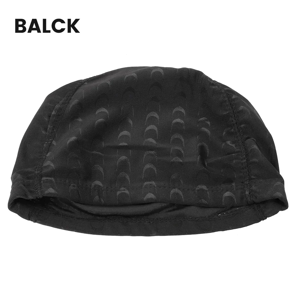 Shar K Skin Fabric Swimming Cap Swiming Pool Protect Hair Ears Cap For ...