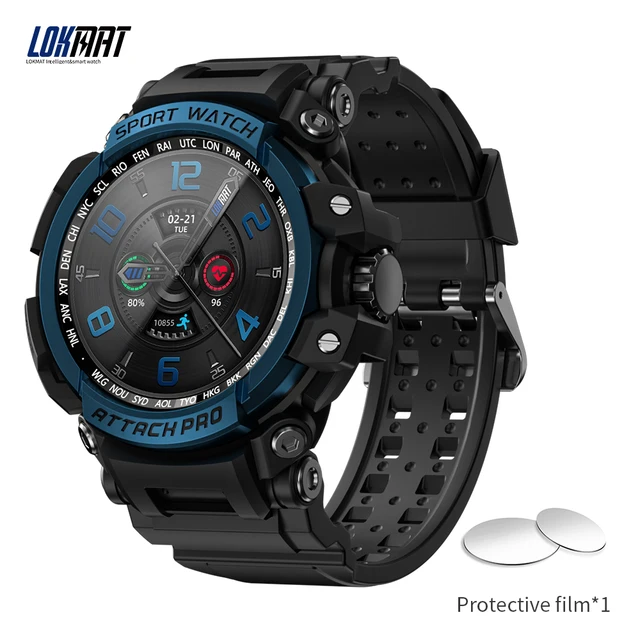 LOKMAT Brand New ATTACK Pro Sport Smart Watch Bluetooth Calls Watches ...