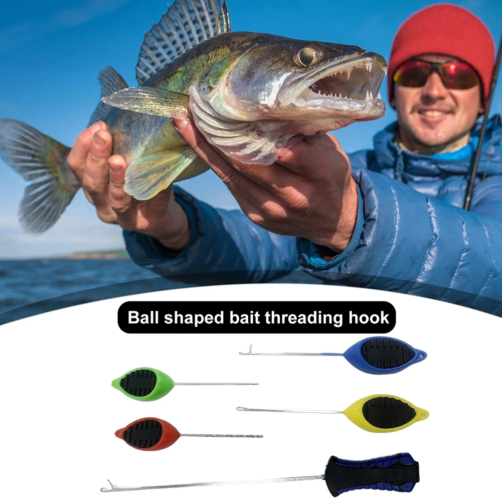 5pcs Pesca Splicing Needles Baiting Hook Rig Making Tool Carpa ...