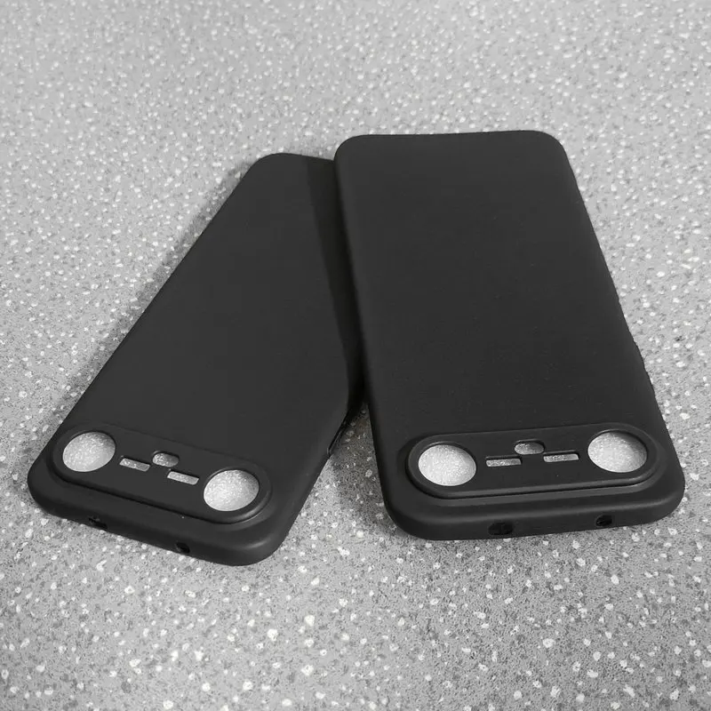 Matte Shockproof Phone Case For Tecno Pova Slim Soft TPU Cover Black ...