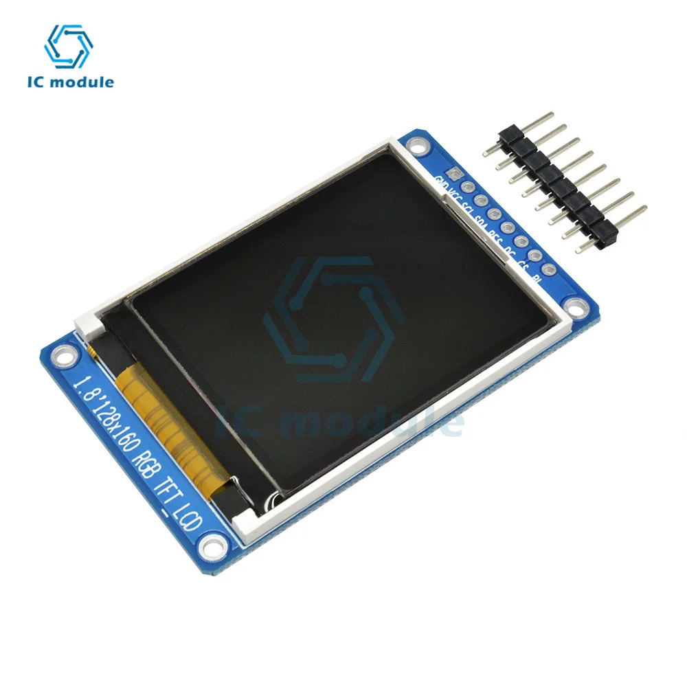 1-8-inch-128X160-Full-Color-LCD-Display-Module-ST7735S-3-3V-Replace ...
