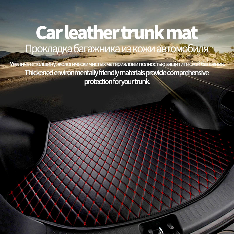 PU-Leather-Custom-Car-Trunk-Mats-for-Peugeot-206-207-2008-2014-2019 ...