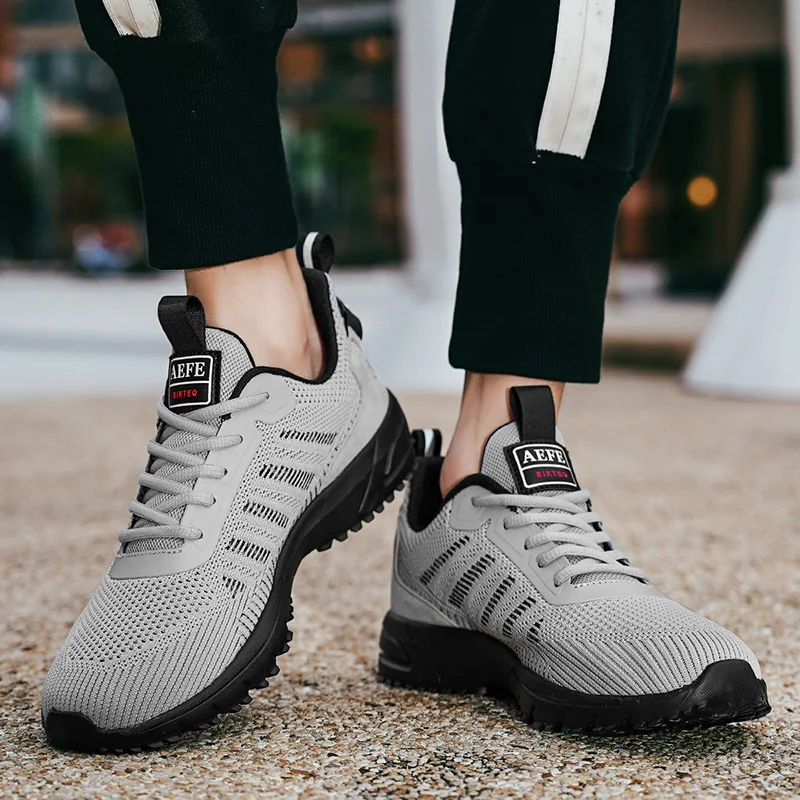 Men Sport Sneakers Breathable Outdoor Running Shoes Lightweight Shoes ...