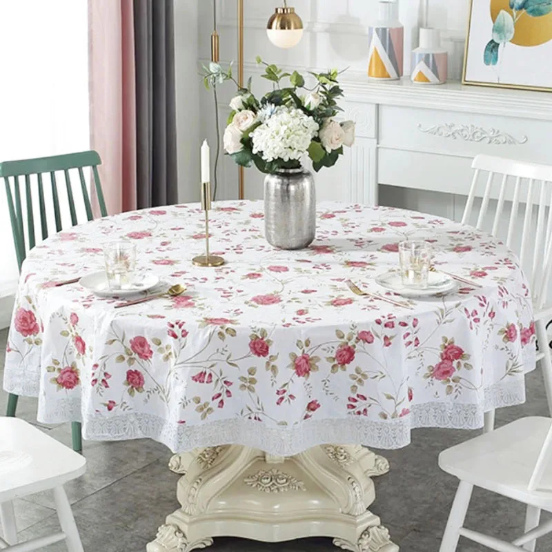 Printed-Round-Dining-Table-Cloth-Waterproof-Oil-proof-Easy-Clean ...